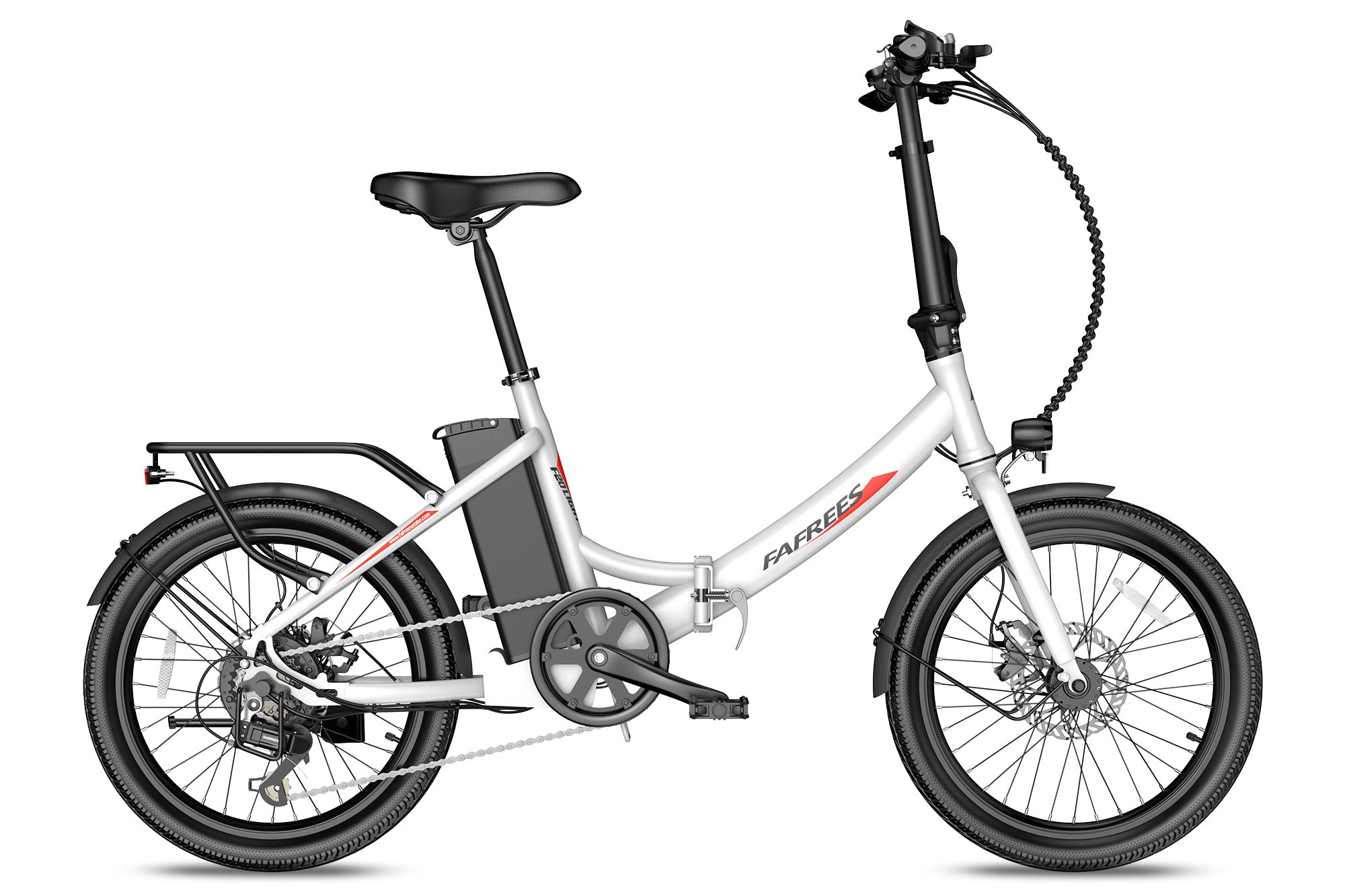 F20: Bicicleta Eléctrica Ligera, Urbana, Step-Thru, Plegable E-bike ...